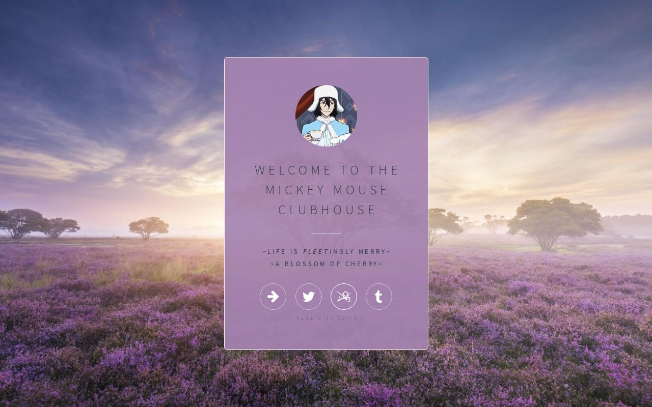 welcome to the mickey mouse clubhouse